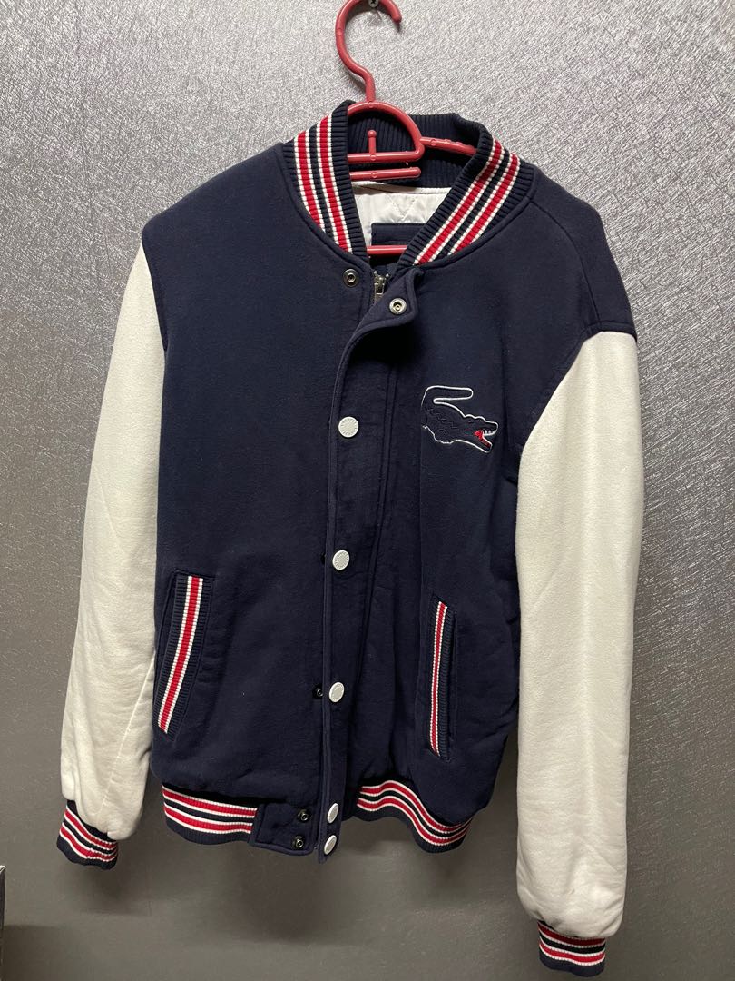 Original Varsity Jacket Lacoste, Men's Fashion, Coats, Jackets and ...