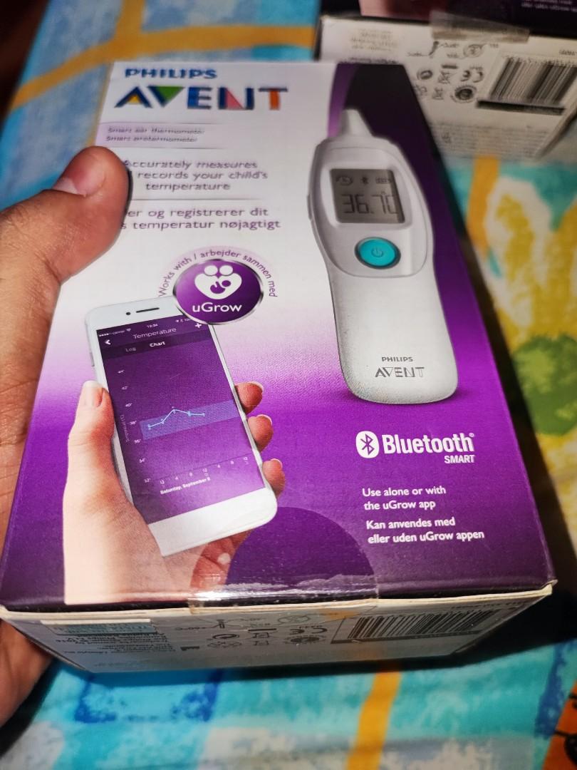 Philips Avent smart thermometer, Health & Nutrition, Thermometers on ...