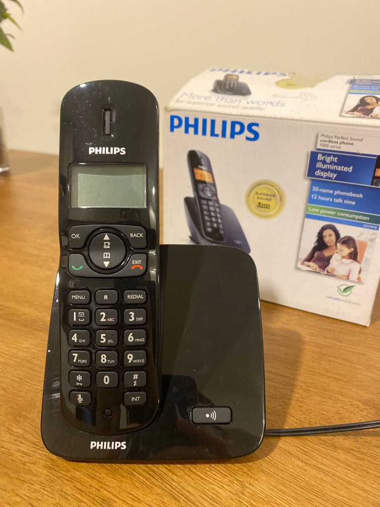 Philips cordless phone, TV & Home Appliances, Other Home Appliances on ...