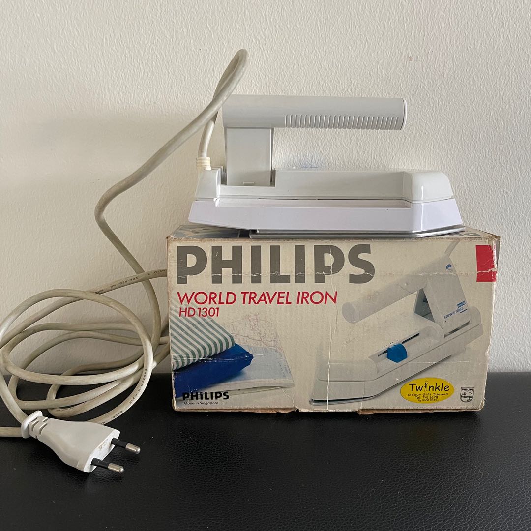 Philips Travel Iron, TV & Home Appliances, Irons & Steamers on Carousell