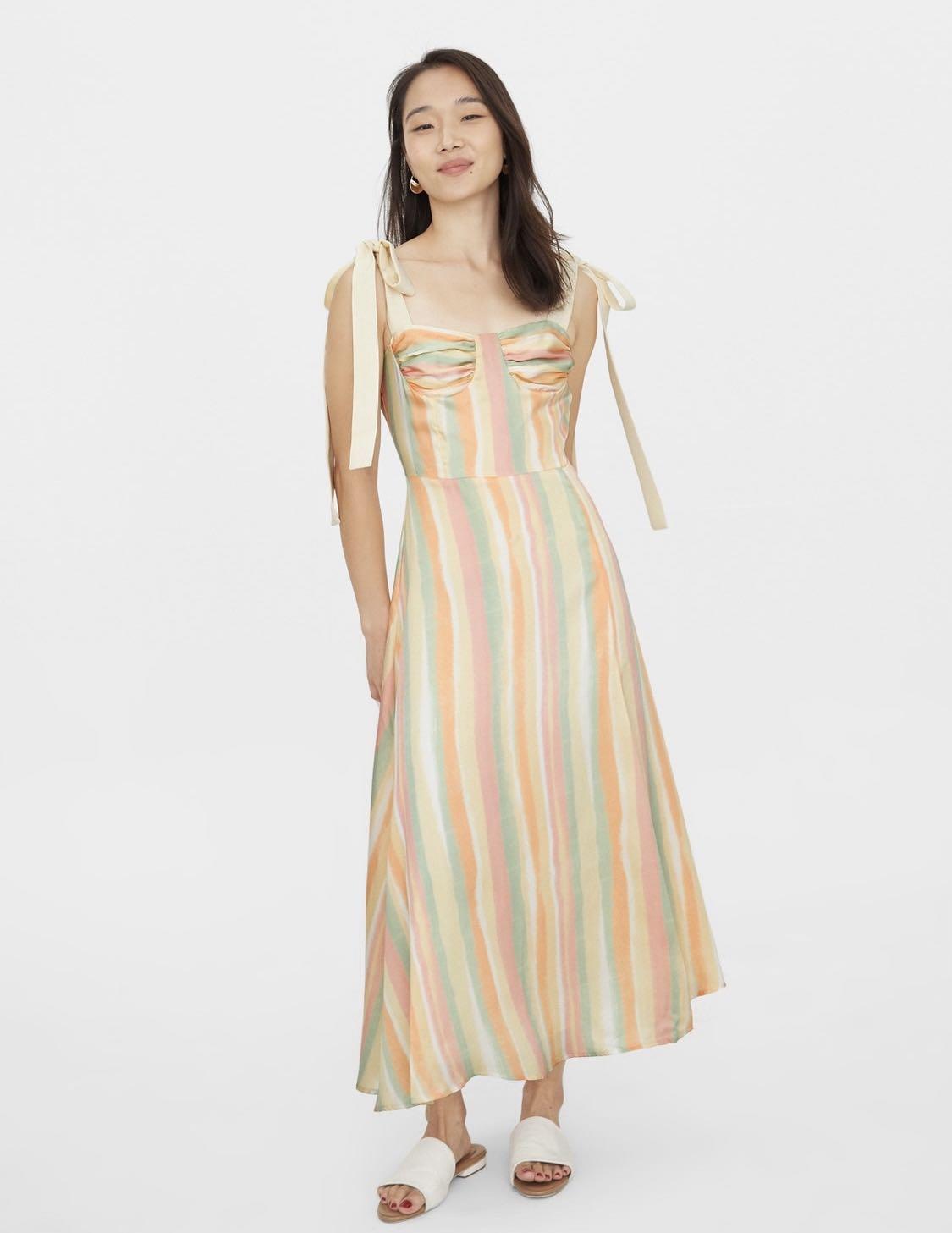 Pomelo Watercolour Dress, Women's Fashion, Dresses & Sets, Dresses on ...