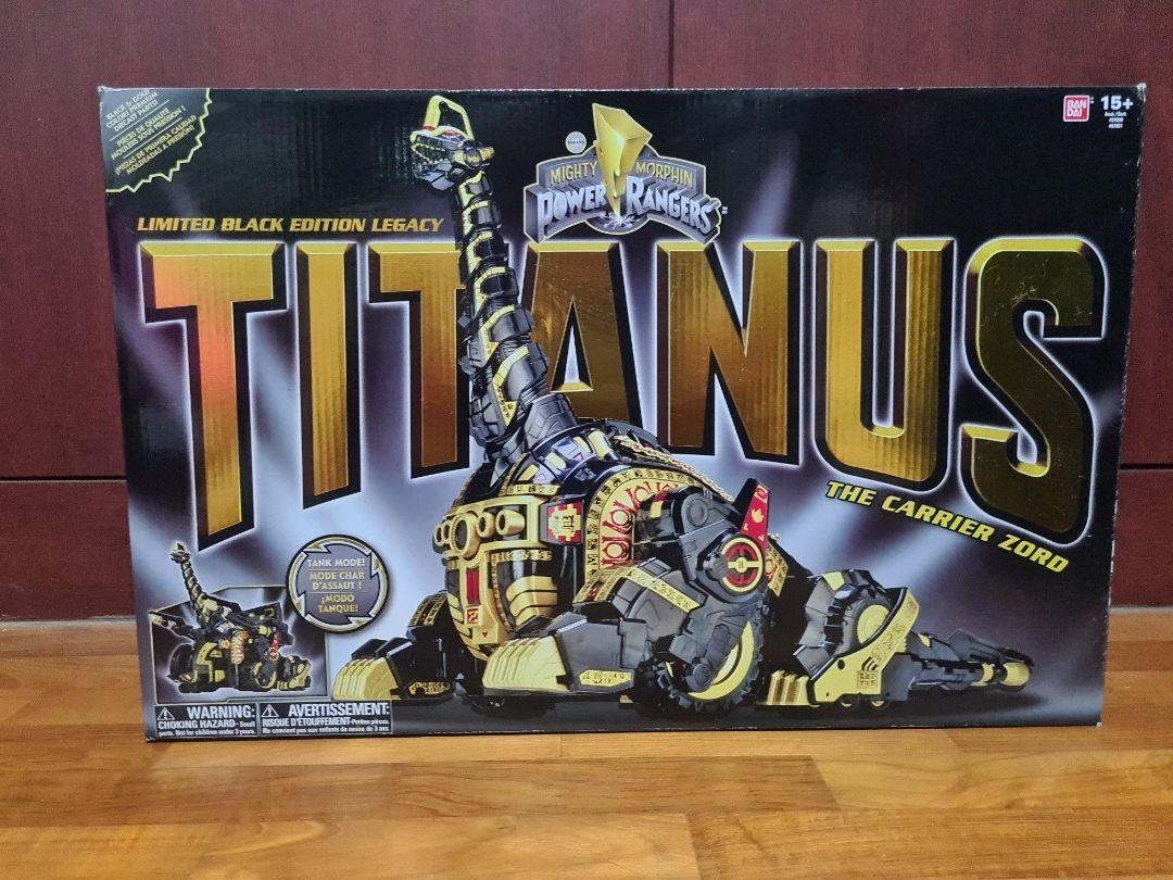 Power Ranger Titanus Black edition, Hobbies & Toys, Toys & Games on ...