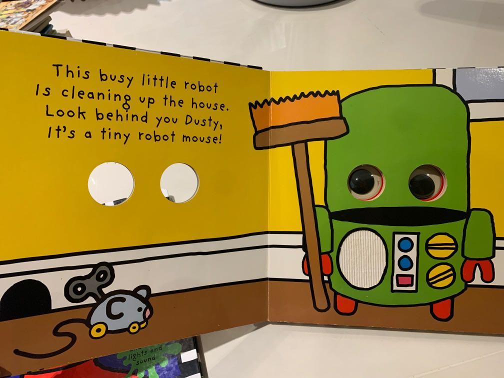 Priddy Books - Board Books Alien and Rusty Robot, Hobbies & Toys, Books ...