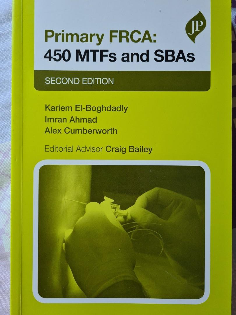 Primary FRCA: 450 MTFs and SBAs, Hobbies & Toys, Books & Magazines ...