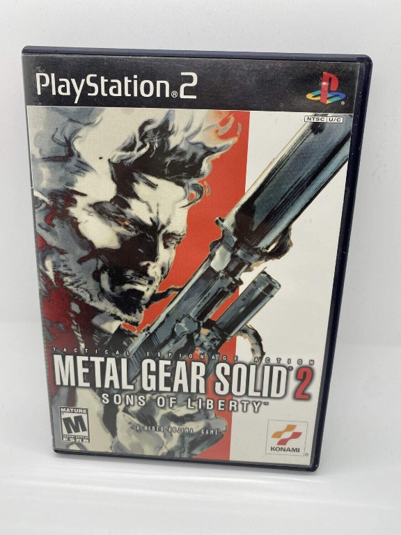 PS2 Metal Gear Solid 2, Video Gaming, Video Games, PlayStation on Carousell