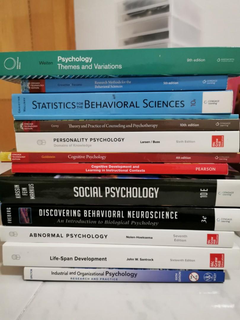 Psychology Textbooks, Hobbies & Toys, Books & Magazines, Textbooks on ...