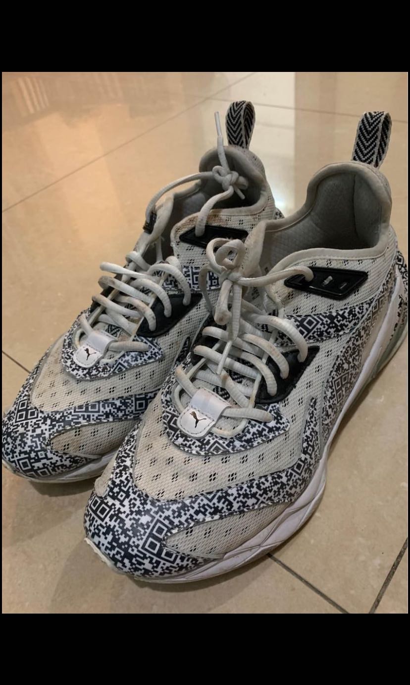 PUMA QR CODE, Men's Fashion, Footwear, Sneakers on Carousell