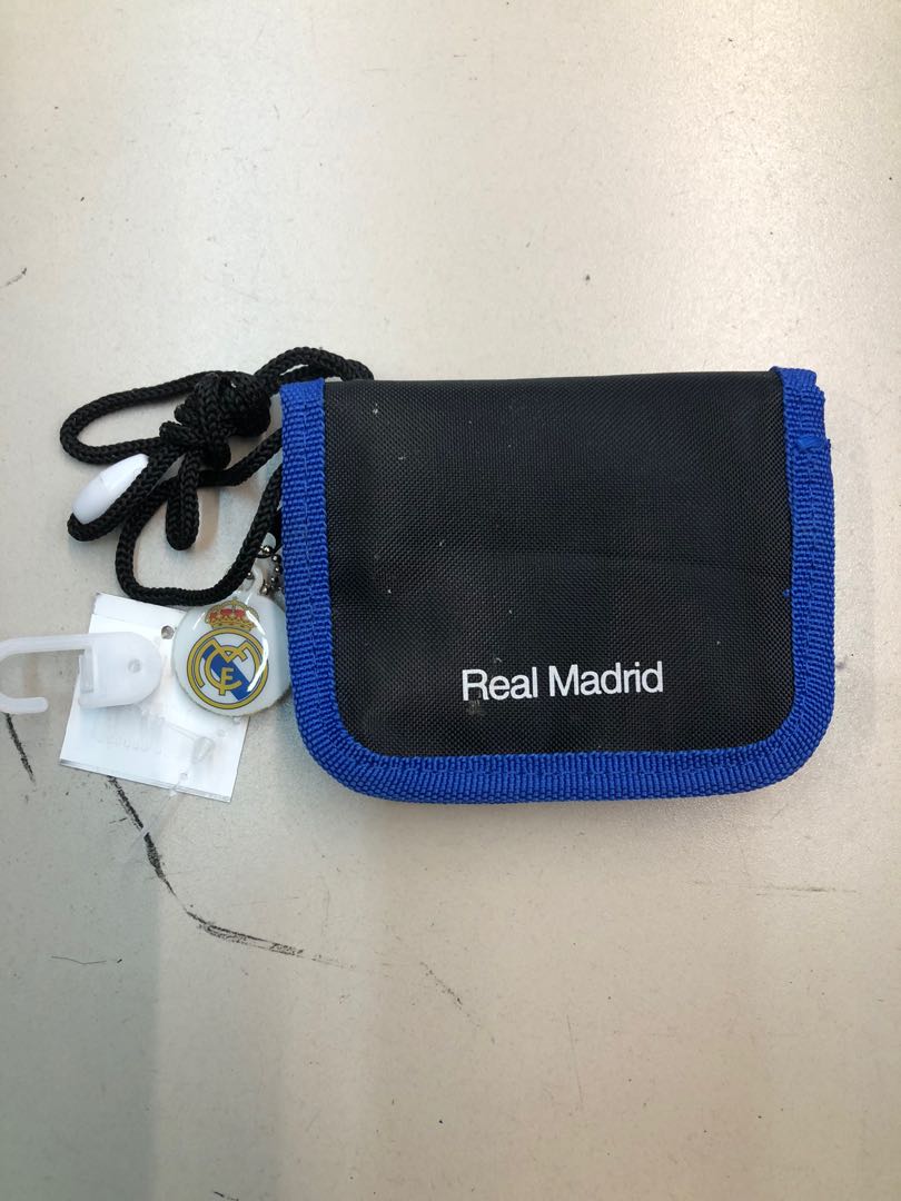 real madrid official wallet, Men's Fashion, Watches & Accessories ...