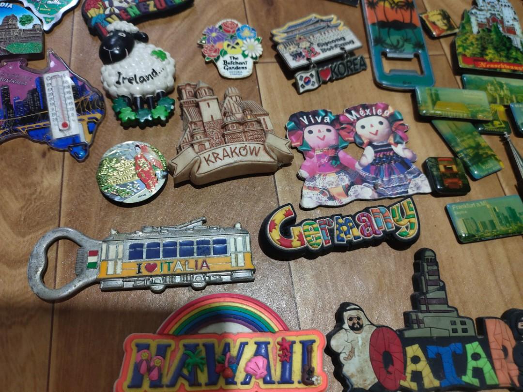 Ref magnets from different countries, Furniture & Home Living, Home ...