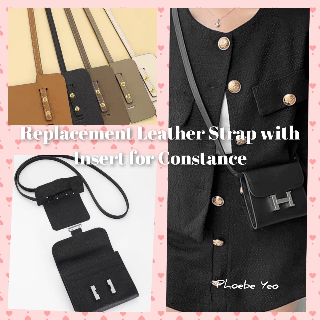 Replacement Leather Strap with Insert for Constance, Luxury, Bags ...