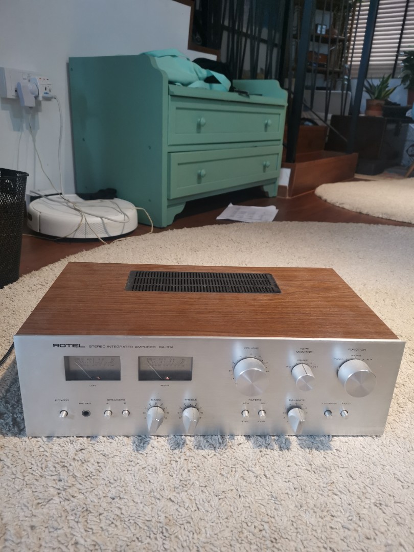 Rotel RA-314, Audio, Soundbars, Speakers & Amplifiers on Carousell