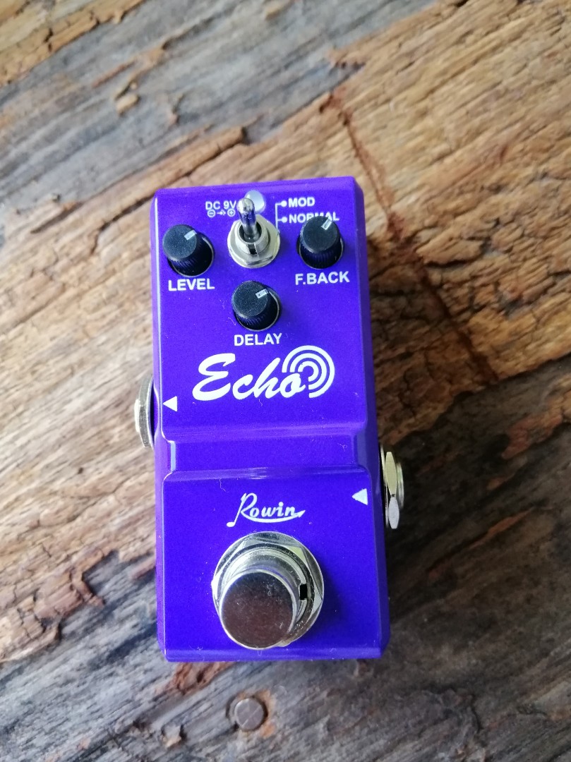 Rowin Nano Echo Pedal, Hobbies & Toys, Music & Media, Musical Instruments on Carousell