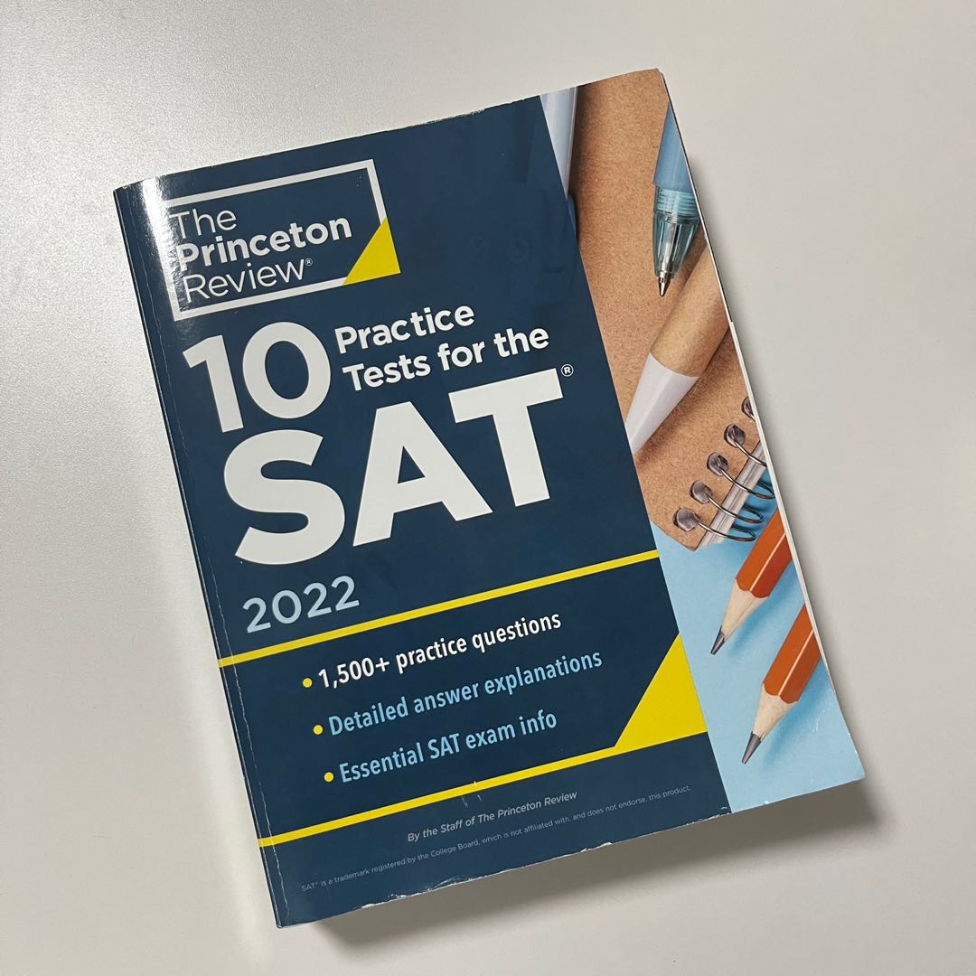 SAT Practice Papers 2022- The Princeton Review, Hobbies & Toys, Books ...