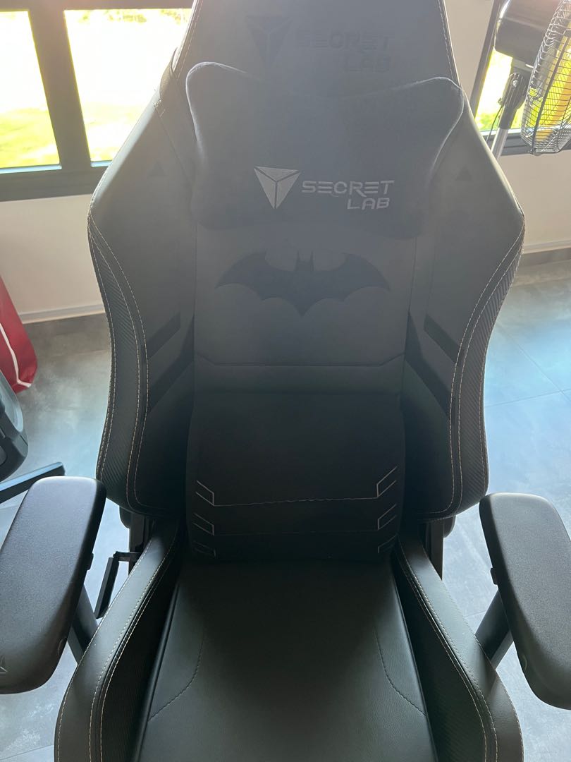 Secret Lab Batman edition, Furniture & Home Living, Furniture, Chairs ...