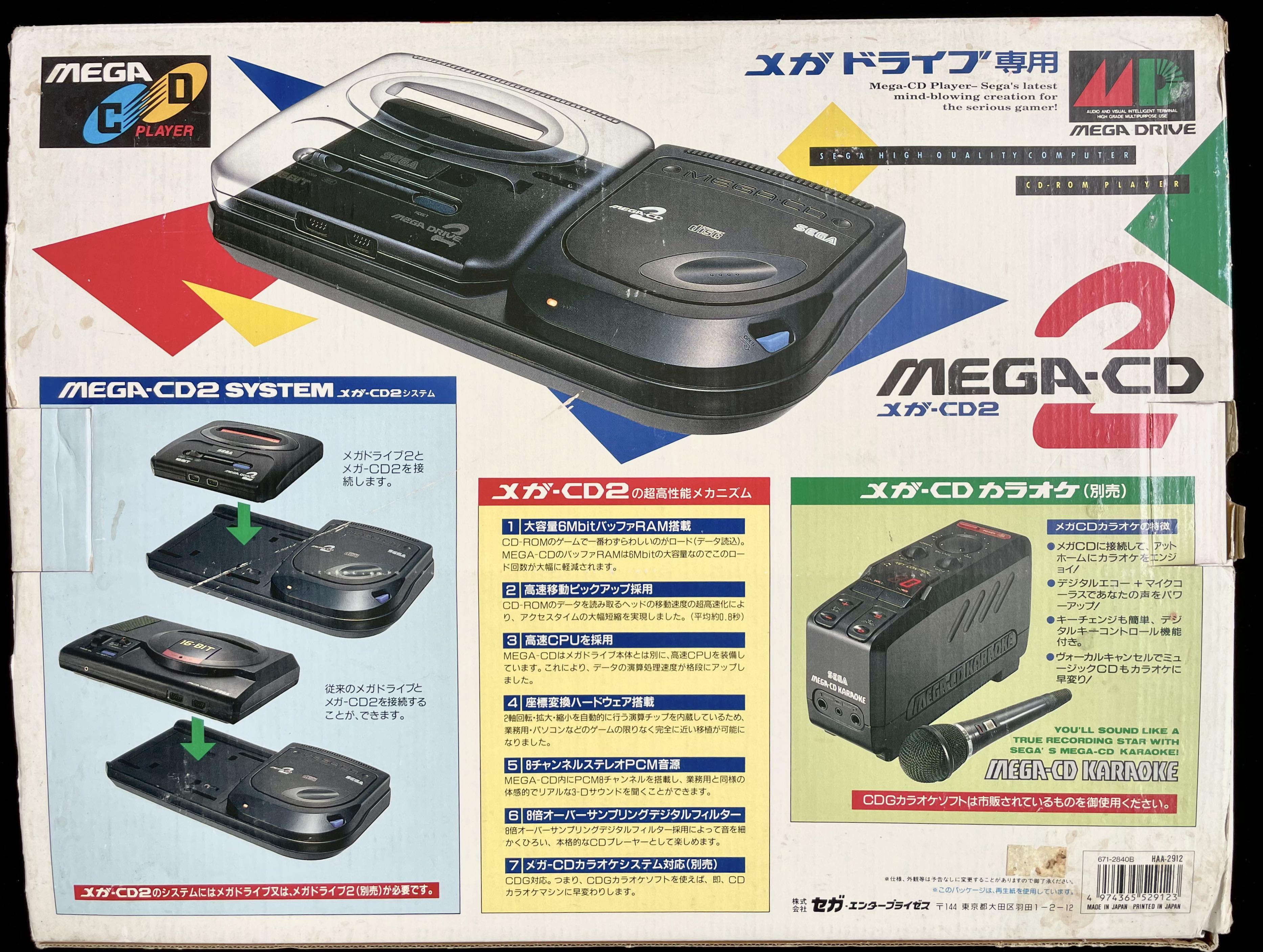 SEGA MEGA-CD 2, Video Gaming, Video Game Consoles, Others on Carousell