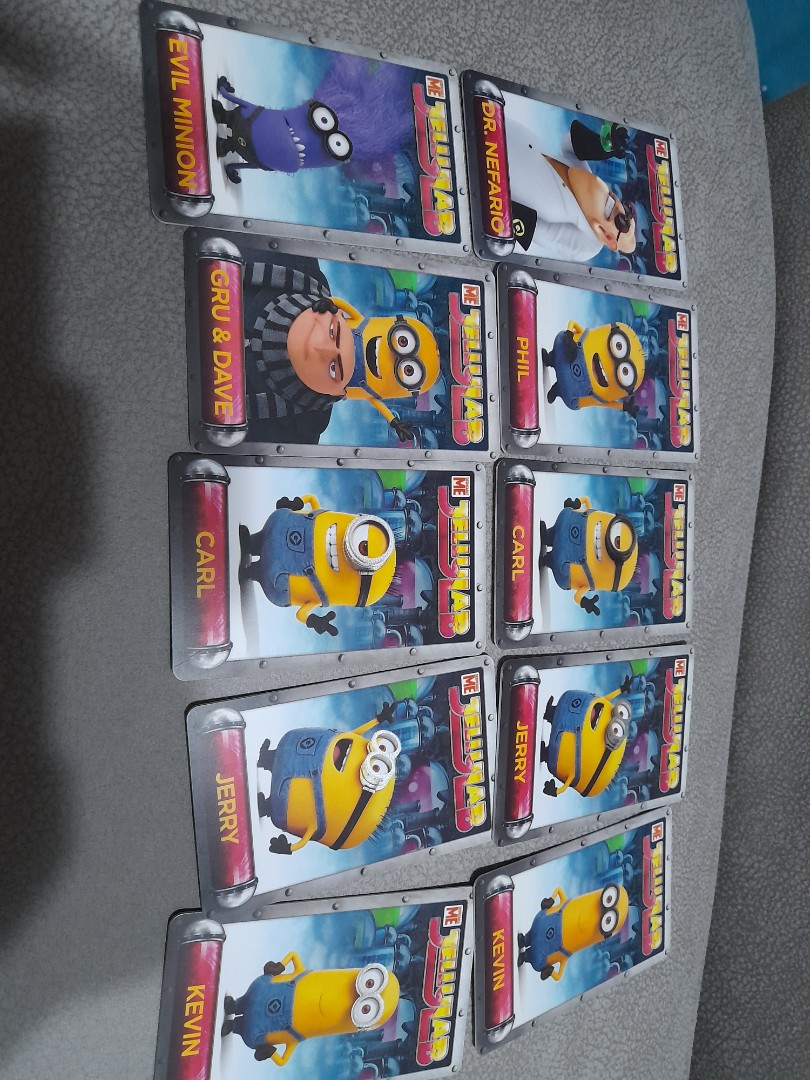 Selling Cpcm Minion Game Cards (with Evil Minion) Cow Play Cow Moo ...