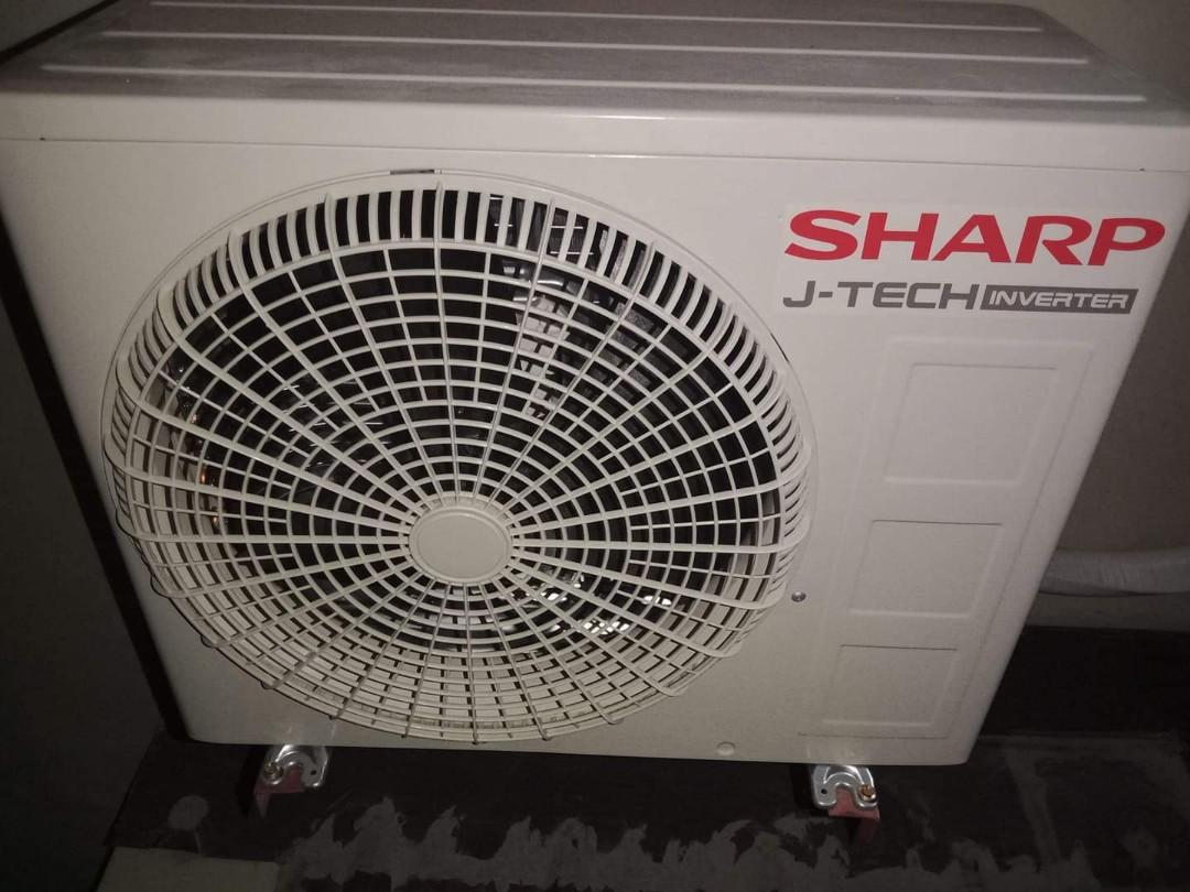 Sharp j tech split type inverter aircon with Free installation brand ...