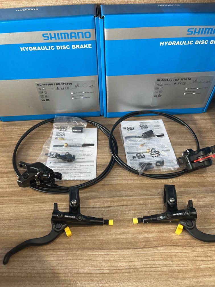 Shimano Deore M4100 Hydraulic Brake Set, Sports Equipment, Bicycles ...