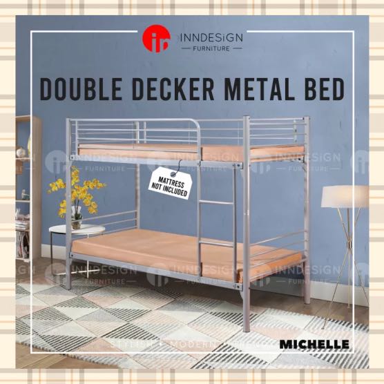 single / super single Double Decker Bed fully assembled, Furniture ...