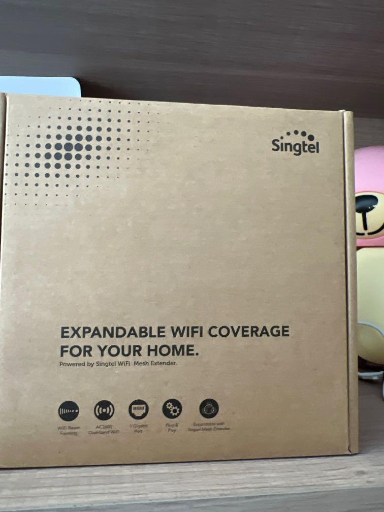 Singtel mesh wifi router extender, Computers & Tech, Parts ...