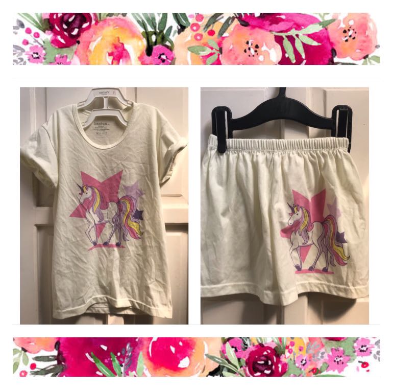 SM basics 4-5yo pambahay terno pajama pj pjs sleep wear sleepwear ...