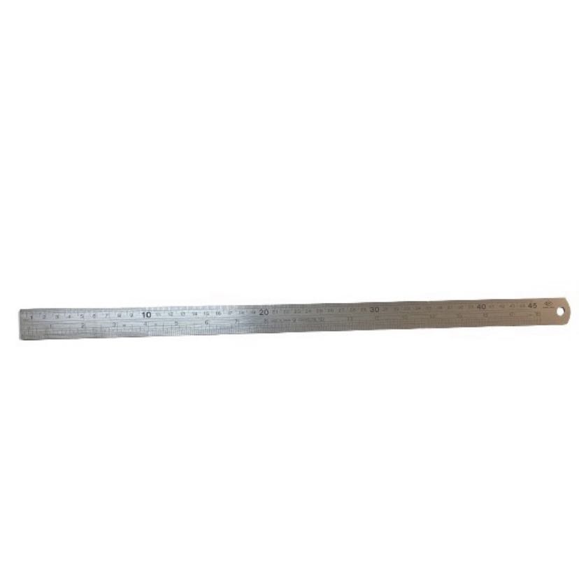 Stainless Steel Ruler 18 (45CM), Furniture & Home Living, Home ...