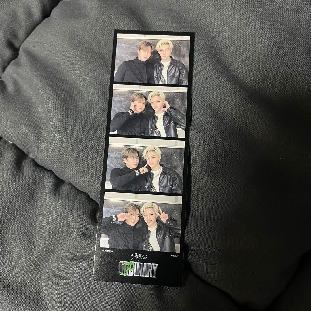 Stray Kids Oddinary Soundwave Lucky Draw 4-Cut Changbin Felix, Hobbies & Toys, Memorabilia ...