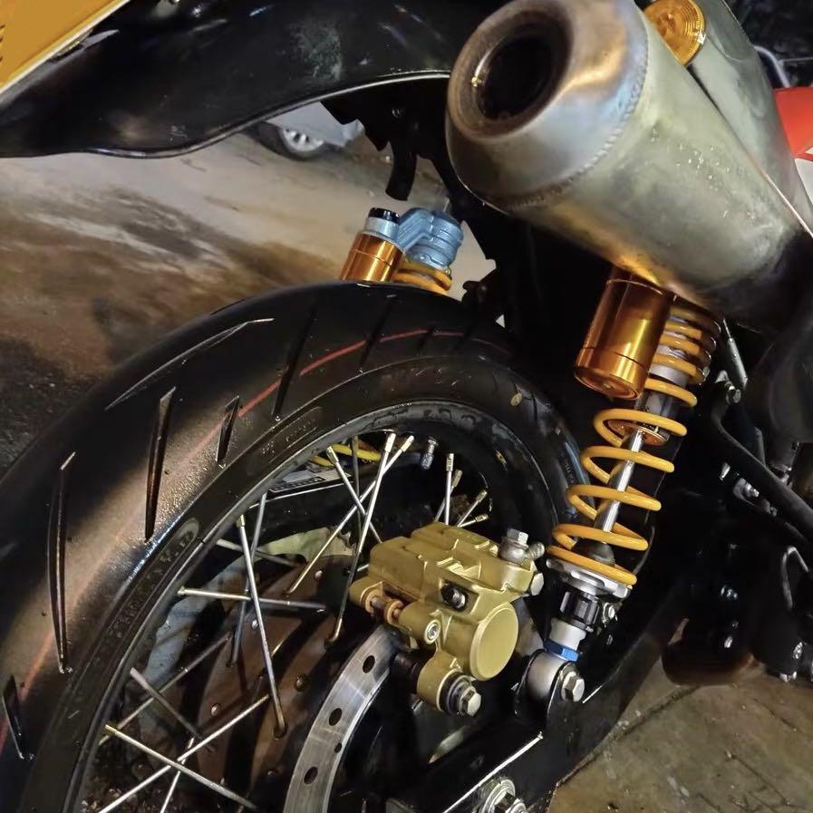 Suspension shocks for Triumph Bonneville CB400 xmax aerox super 4 gantung gantong rear shock ...