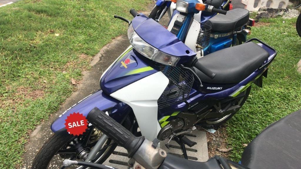 SUZUKI RG110(1997)BOLEH LOAN, Motorbikes on Carousell