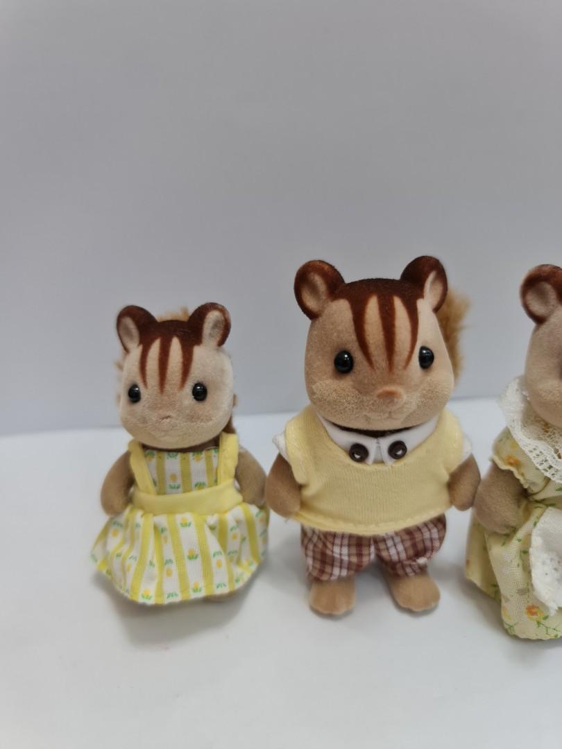 Sylvanian Families Squirrels Family Figurines, Hobbies & Toys, Toys ...