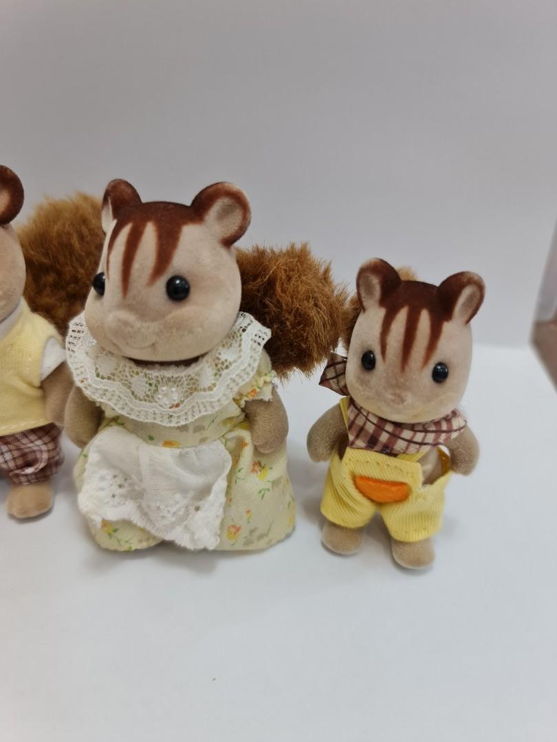 Sylvanian Families Squirrels Family Figurines, Hobbies & Toys, Toys ...