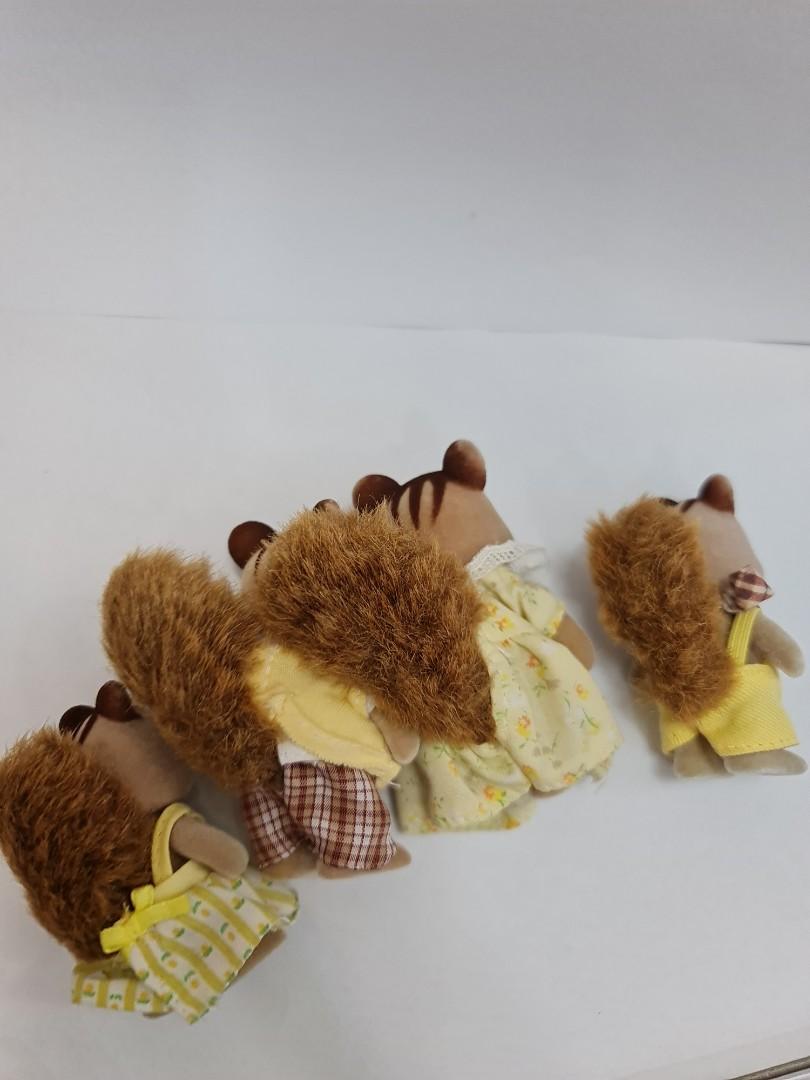Sylvanian Families Squirrels Family Figurines, Hobbies & Toys, Toys ...