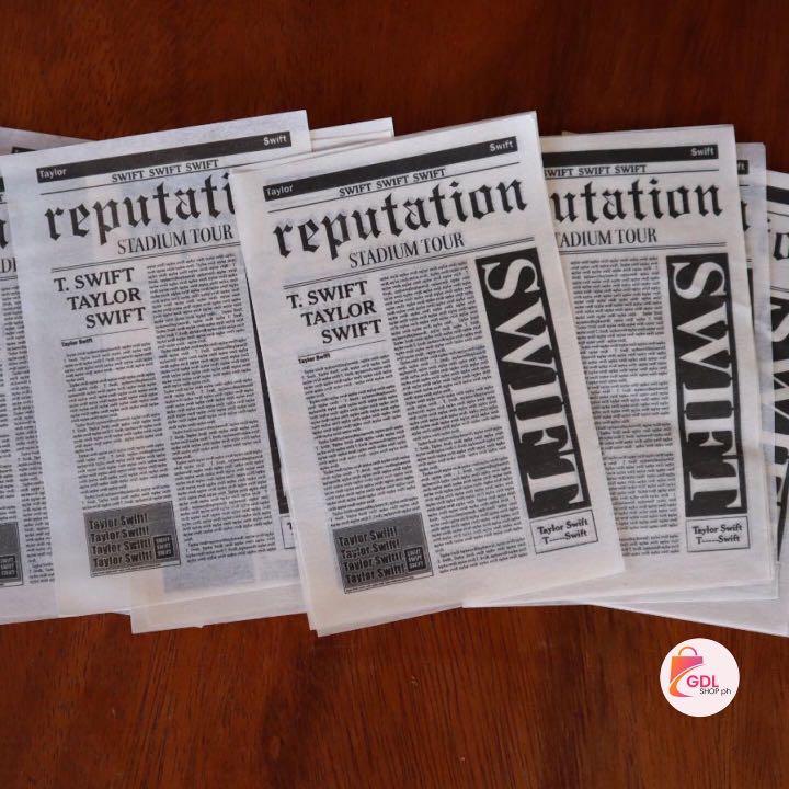 Taylor Swift Reputation Confetti, Hobbies & Toys, Memorabilia ...