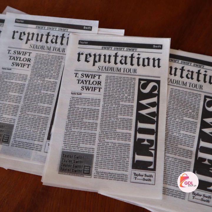 Taylor Swift Reputation Confetti, Hobbies & Toys, Memorabilia ...