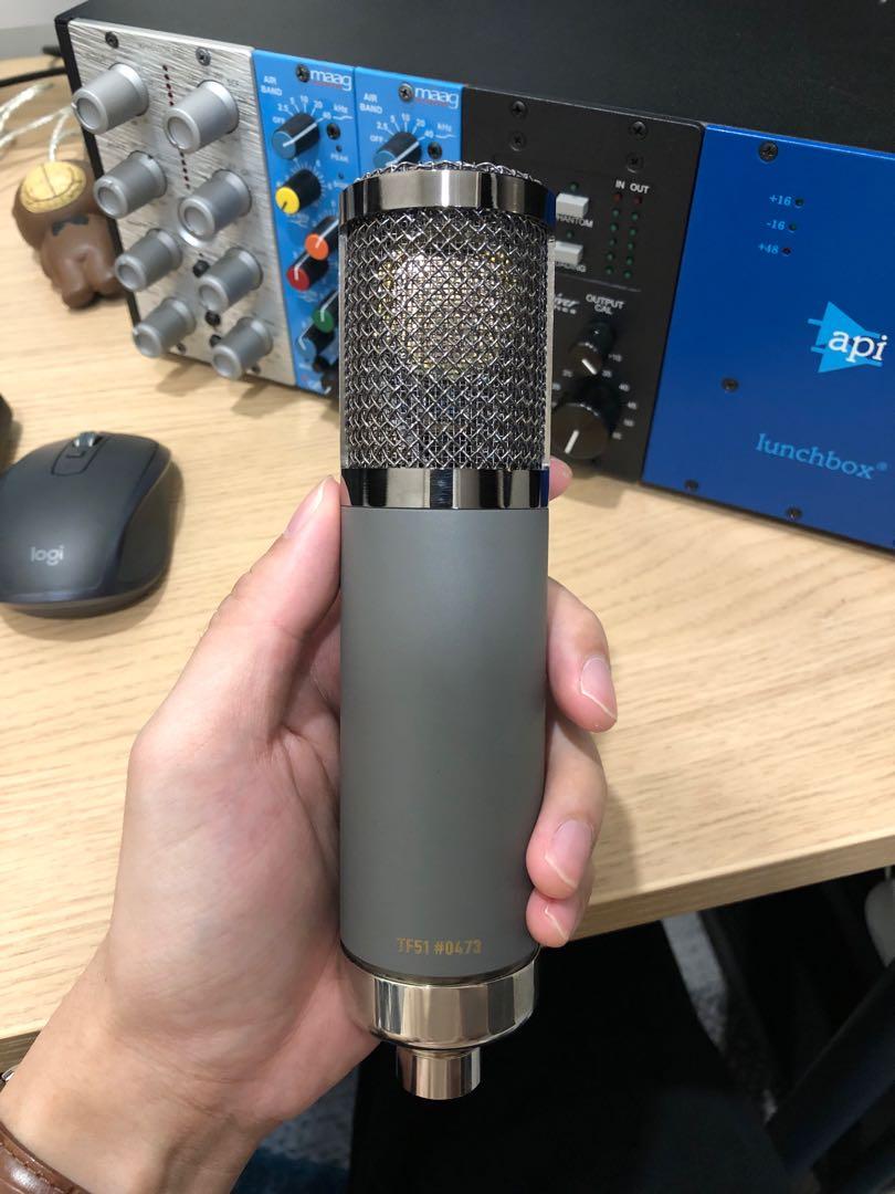 Telefunken TF51 Condenser Microphone with Upgraded CK12 capsule, Audio ...