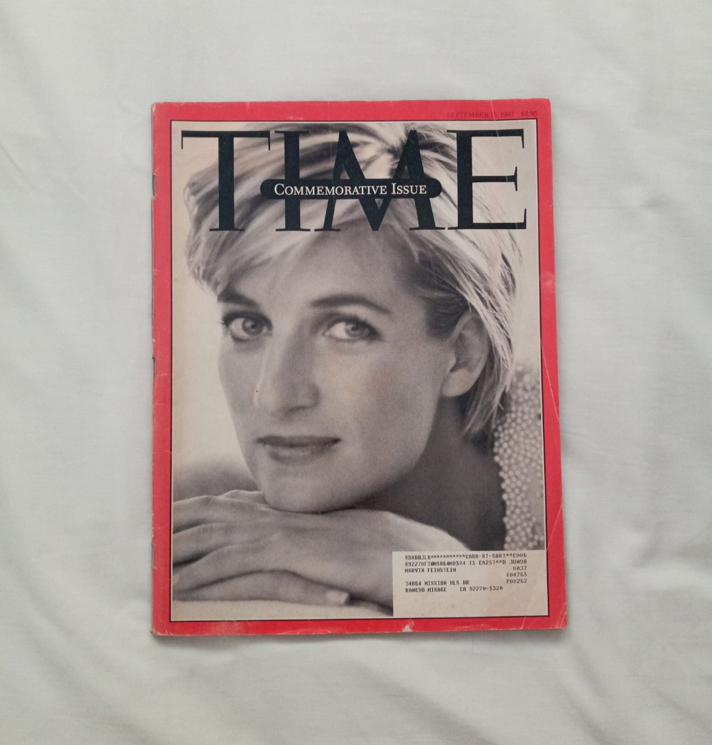 TIME Commemorative Issue Diana Sept 15, 1997, Hobbies & Toys, Books ...