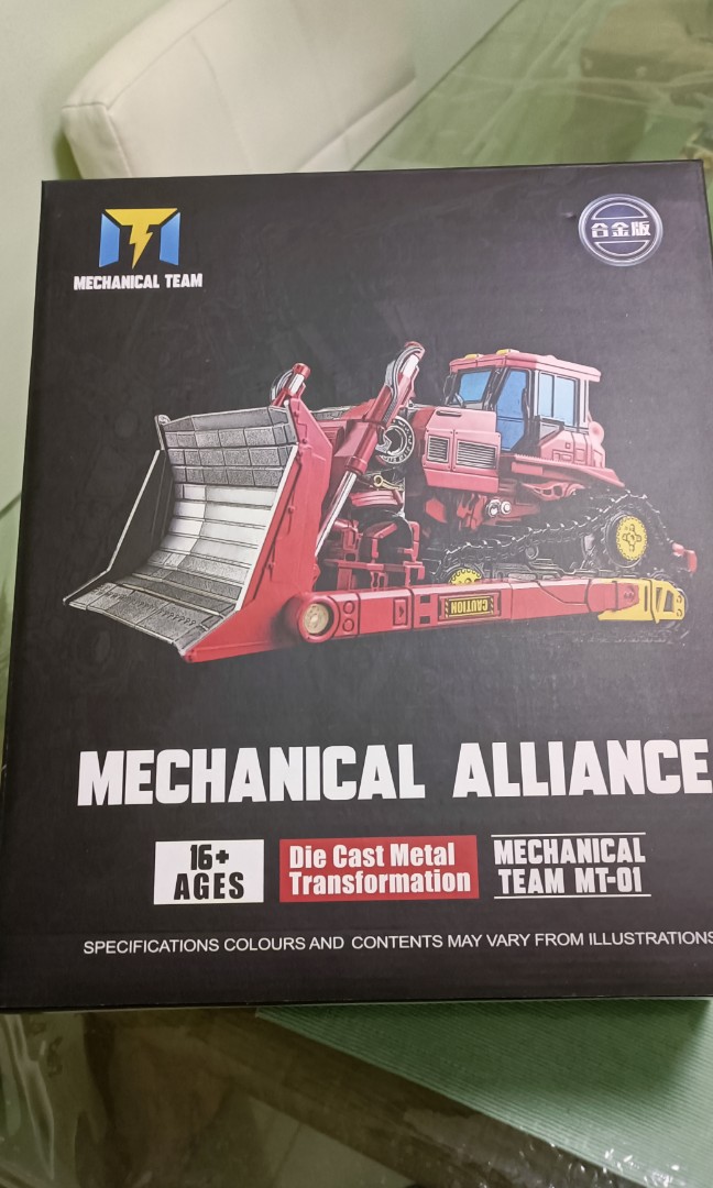 Transformers mechanical alliance MT-01 aka Constructicon Rampage ...