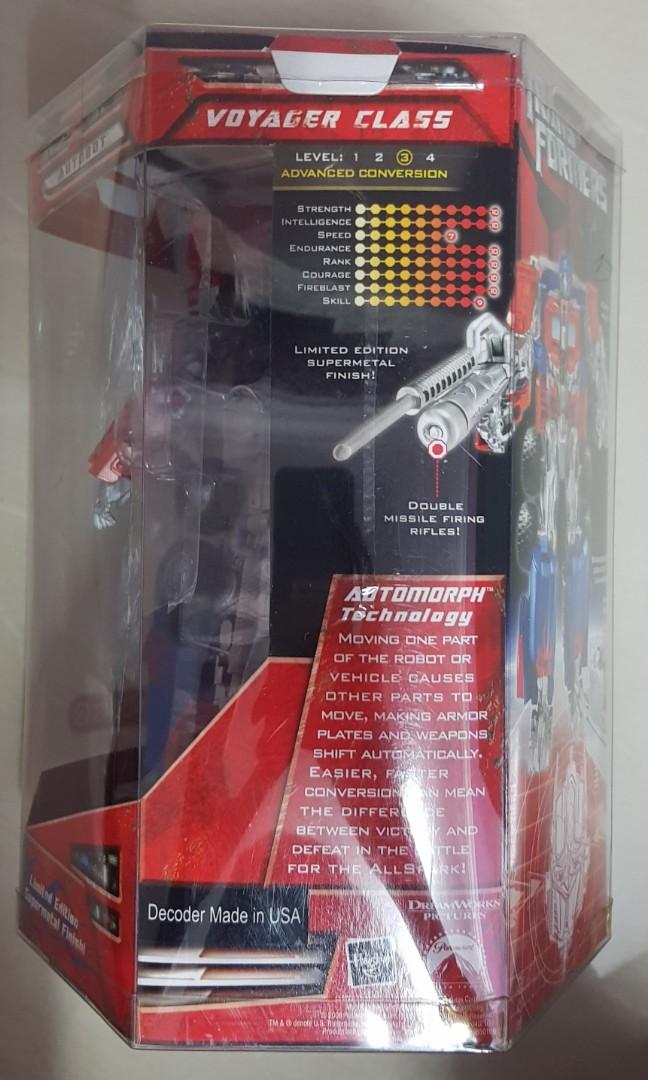 Transformers Robo-Vision Optimus Prime on Carousell