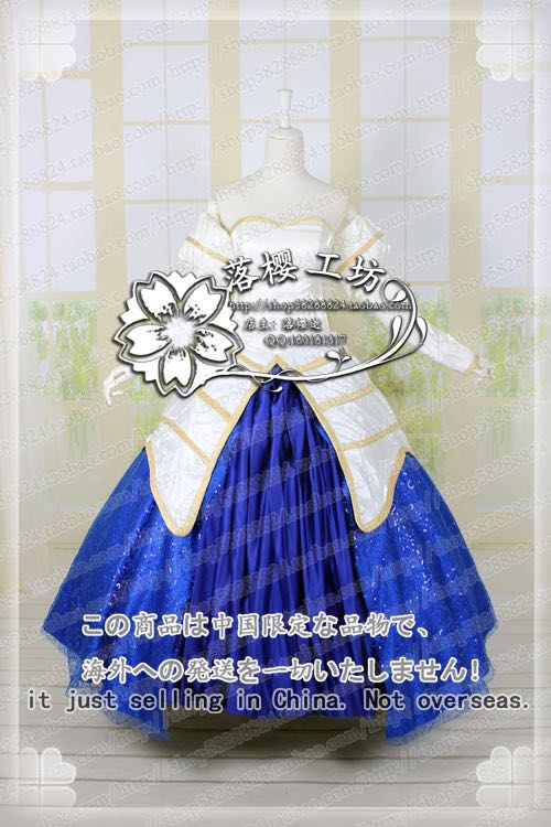 Tsukihimi Type Moon Arcueid Brunestud Costume Cosplay DND Party ...