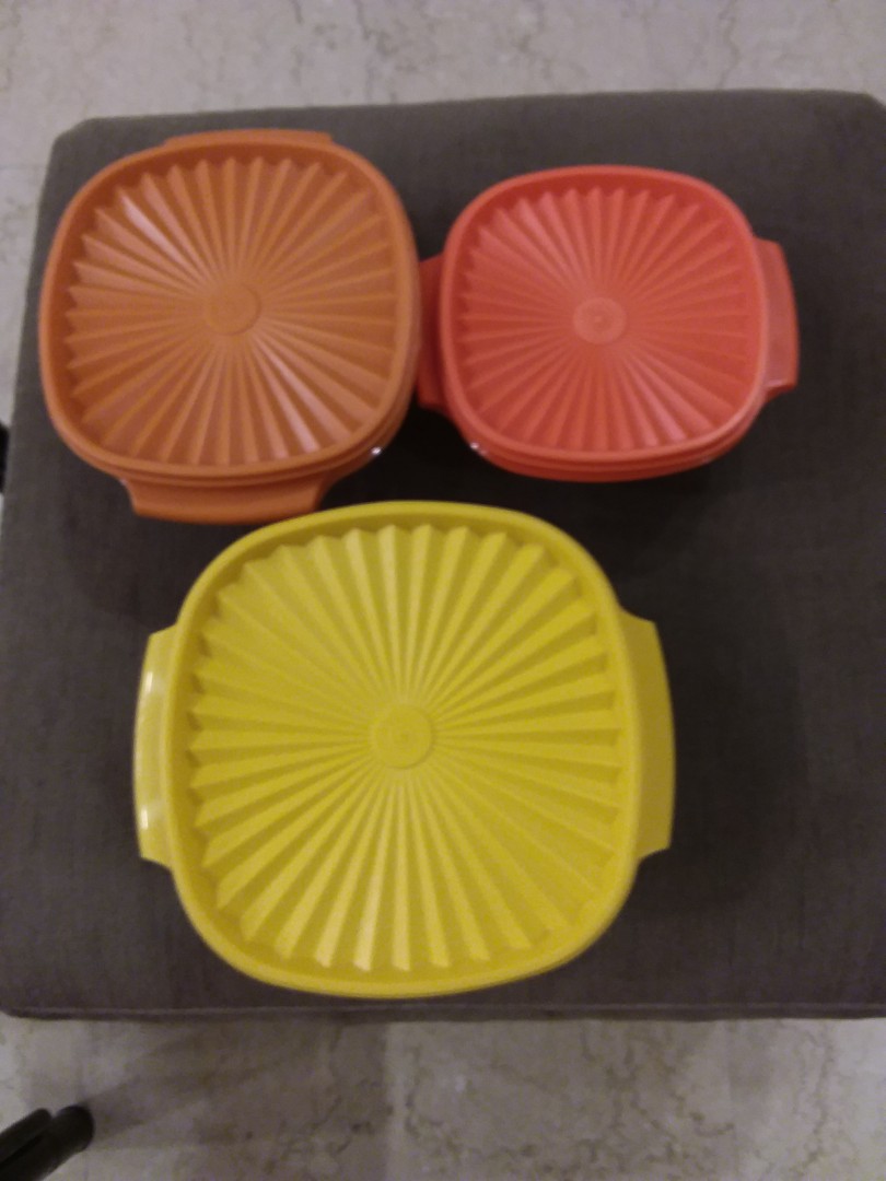 Tupperware. Set C. 3 Items., Furniture & Home Living, Kitchenware ...