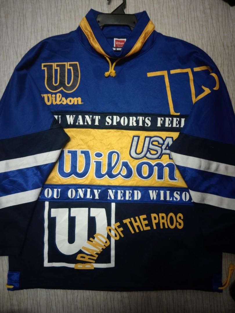 WILSON USA 90S, Men's Fashion, Tops & Sets on Carousell
