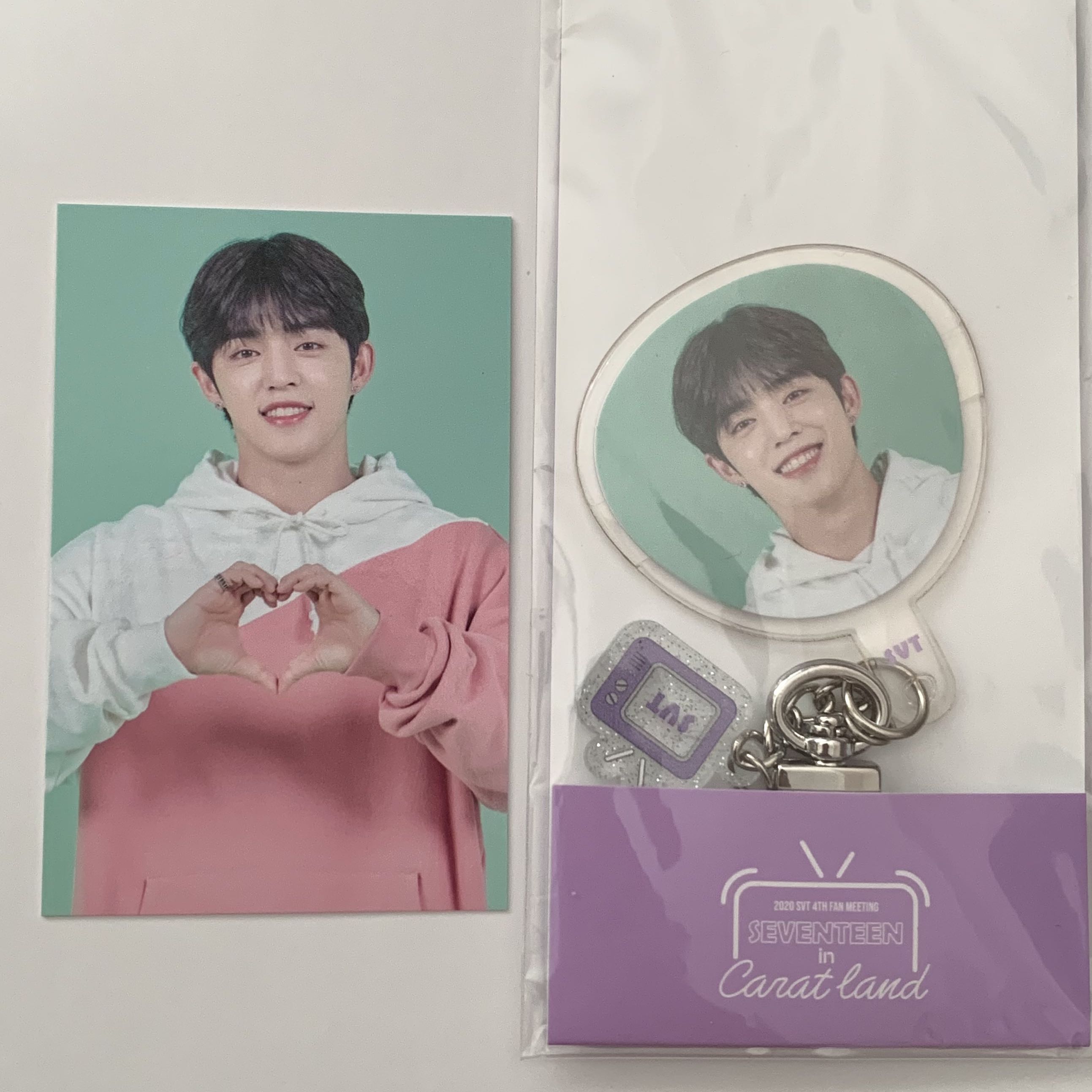 wts seventeen svt scoups caratland 2020 mini image picket keyring pc ...