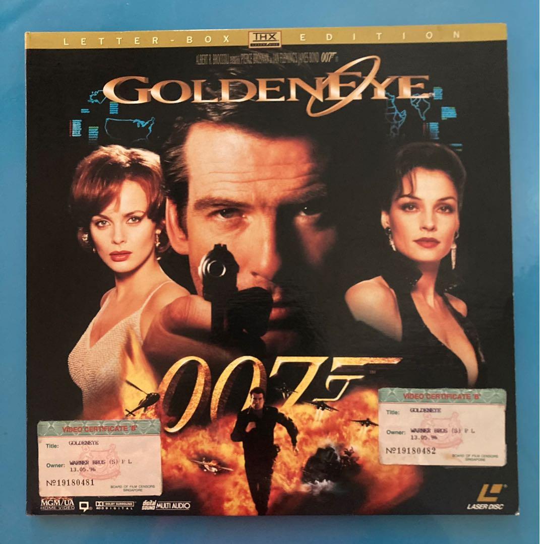 007 Goldeneye LaserDisc, Hobbies & Toys, Collectibles & Memorabilia ...
