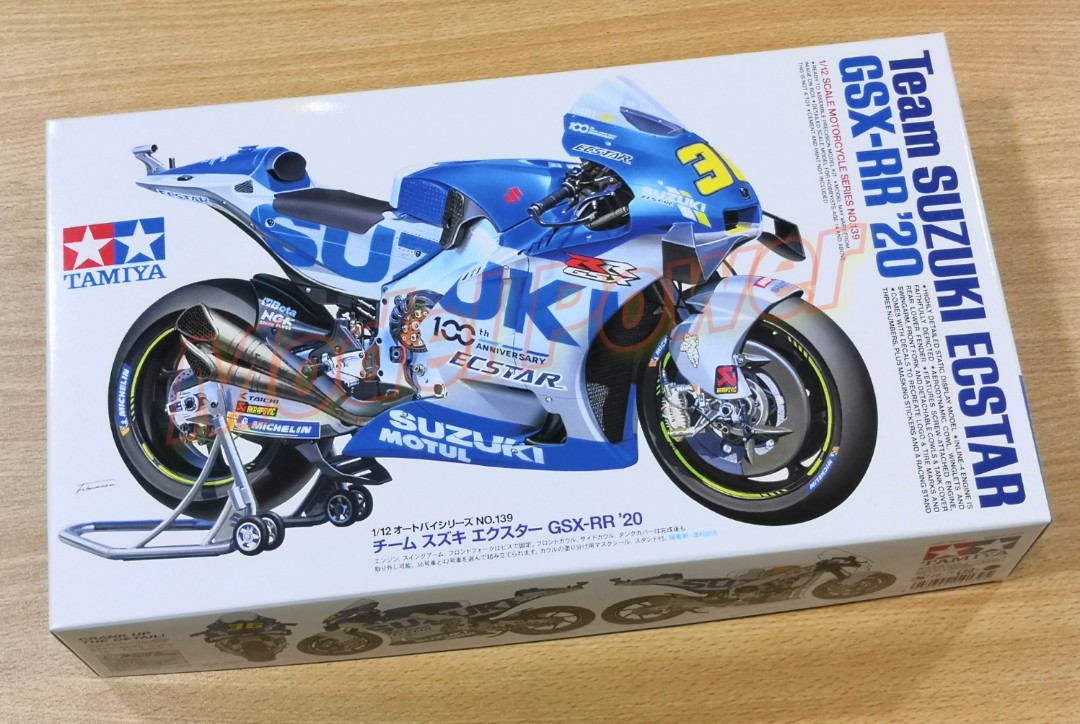 1/12 SUZUKI Ecstar GSX-RR '20 模型 Tamiya 14139 田宮 双星, 興趣及遊戲, 玩具 & 遊戲類 - Carousell
