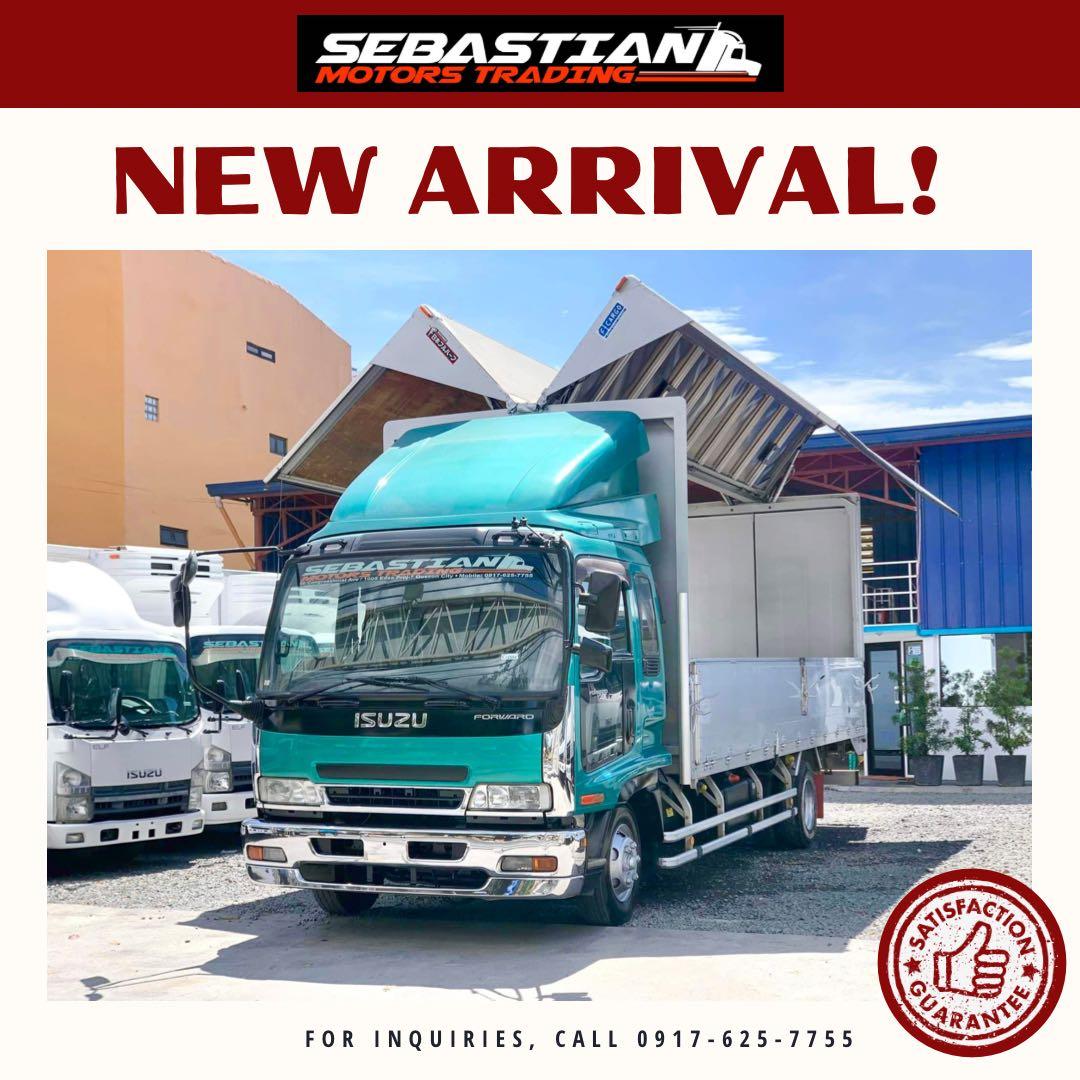 2020 Isuzu Forward Aluminum Wing Van 21ft. Molye 2 Wipers, Special ...