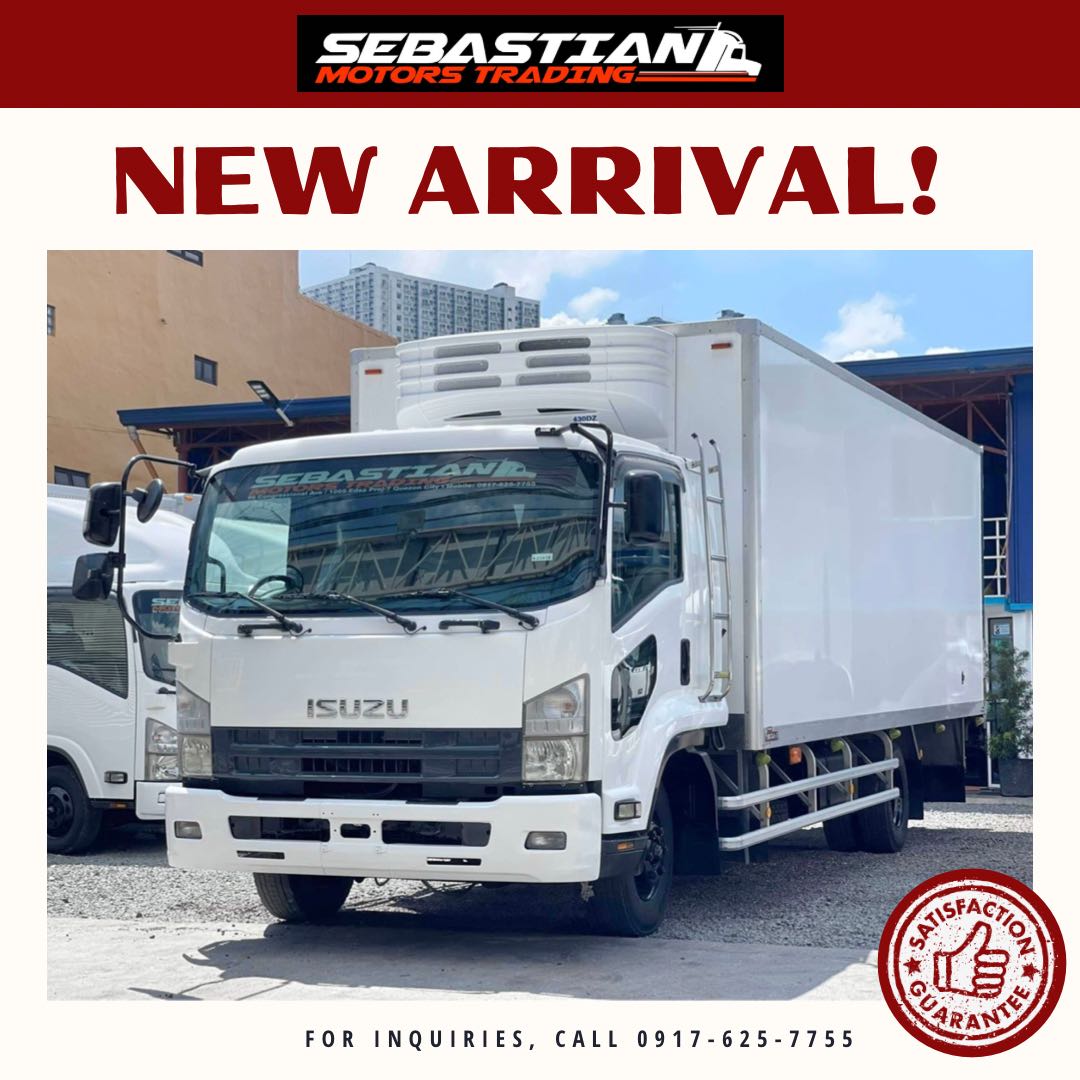 2021 Isuzu Forward Reefer Van 23ft. F-Series with Power Lifter Molye ...