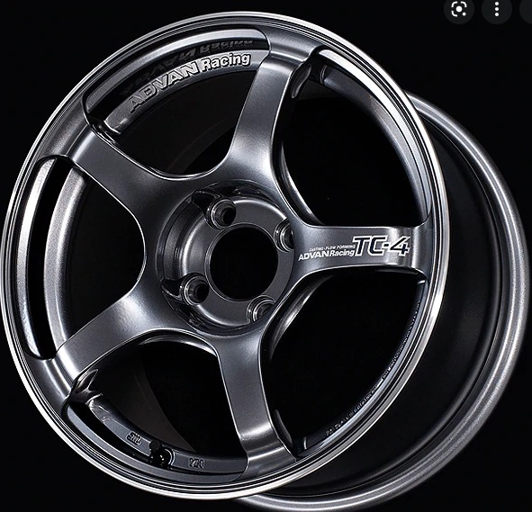 4x100 16 inch advan racing tc4 rims (wheels) with Michelin ps4 tyres ...