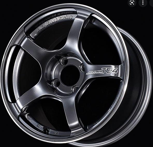 4x100 16 inch advan racing tc4 rims (wheels) with Michelin ps4 tyres ...