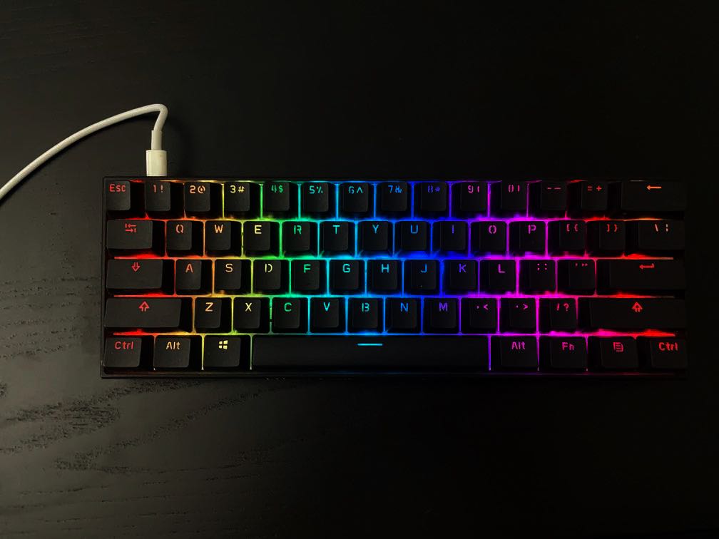 Anne Pro 2 Bluetooth RGB Keyboard, 電腦＆科技, 電腦周邊及配件, 電腦鍵盤及相關產品 - Carousell