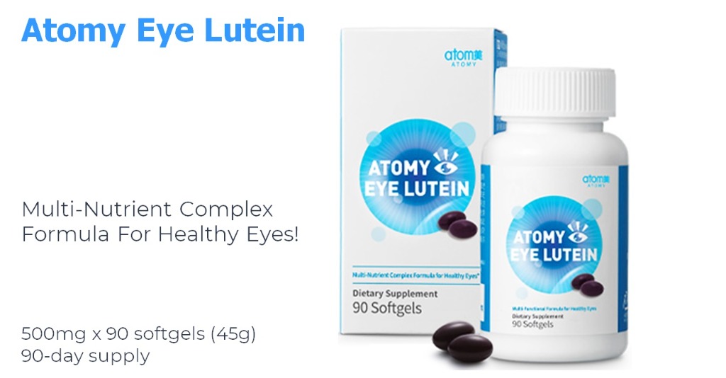 Atomy Eye Lutein, Health & Nutrition, Health Supplements, Vitamins ...
